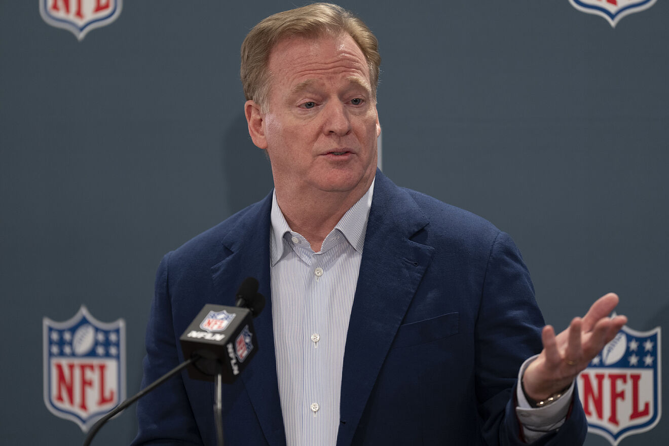 Roger Goodell cools Harrison Butker controversy after homophobic and ...