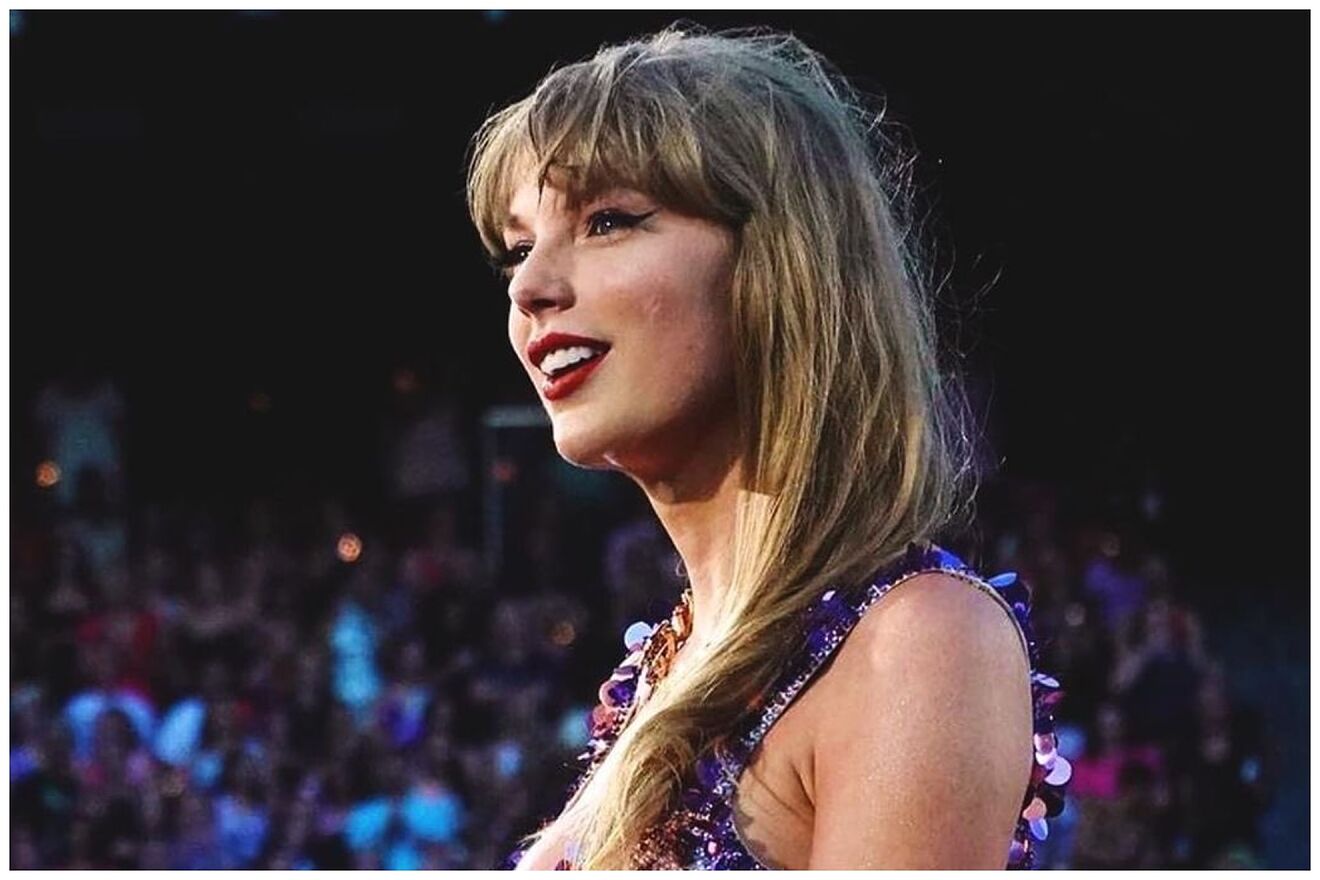 Taylor Swift reacts as Chiefs star Chris Jones sings "The Fate of ...