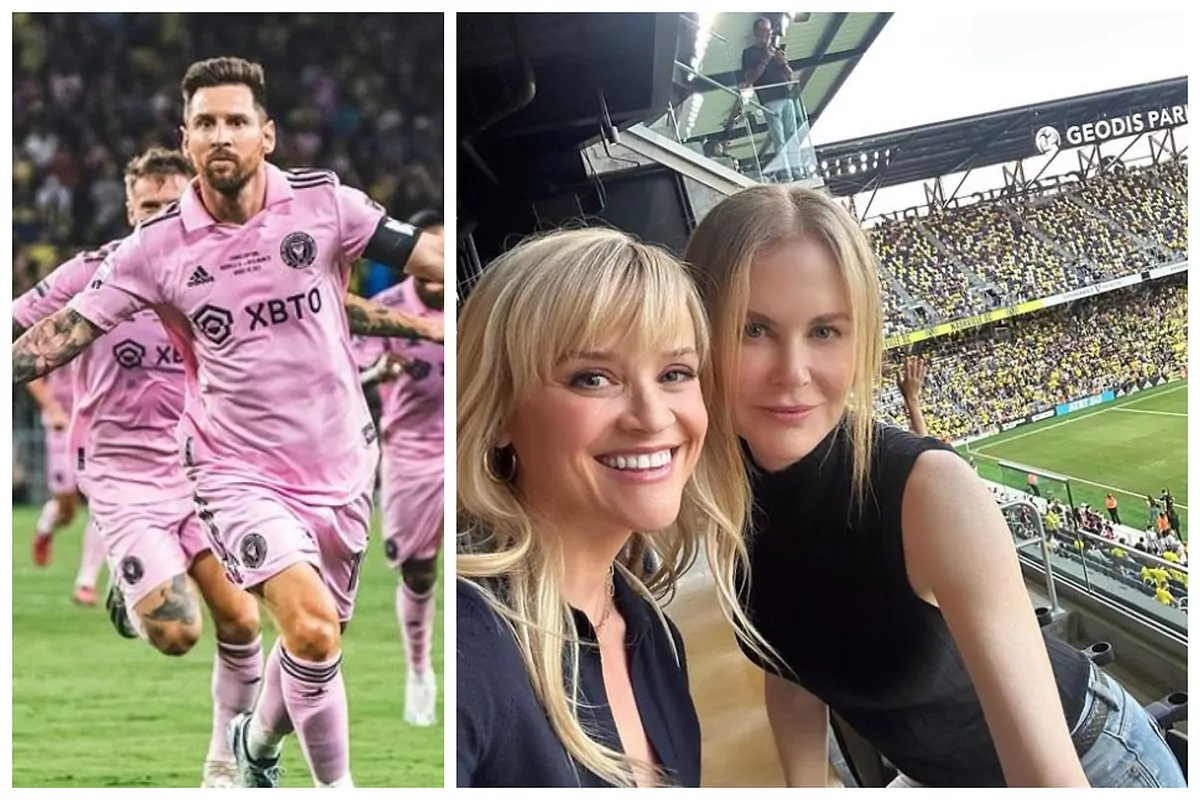 Messi is ruthless and ruins Reese Witherspoon and Nicole Kidman's day ...