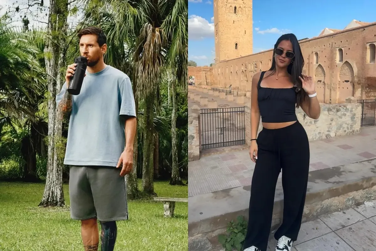 Who is the girl who appears in Messi's New Year's Eve video and is all ...