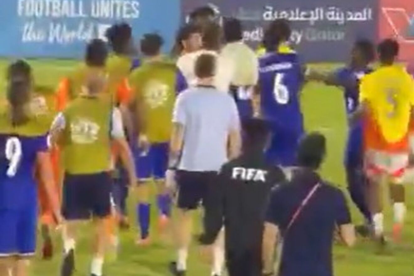 France U17 Colombia U17 post match chaos erupts into stunning World Cup brawl | Marca